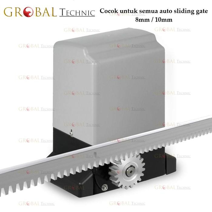 Jual Gear Rack Auto Sliding Gate Opener / Rel Pintu Sliding Gate Pagar ...