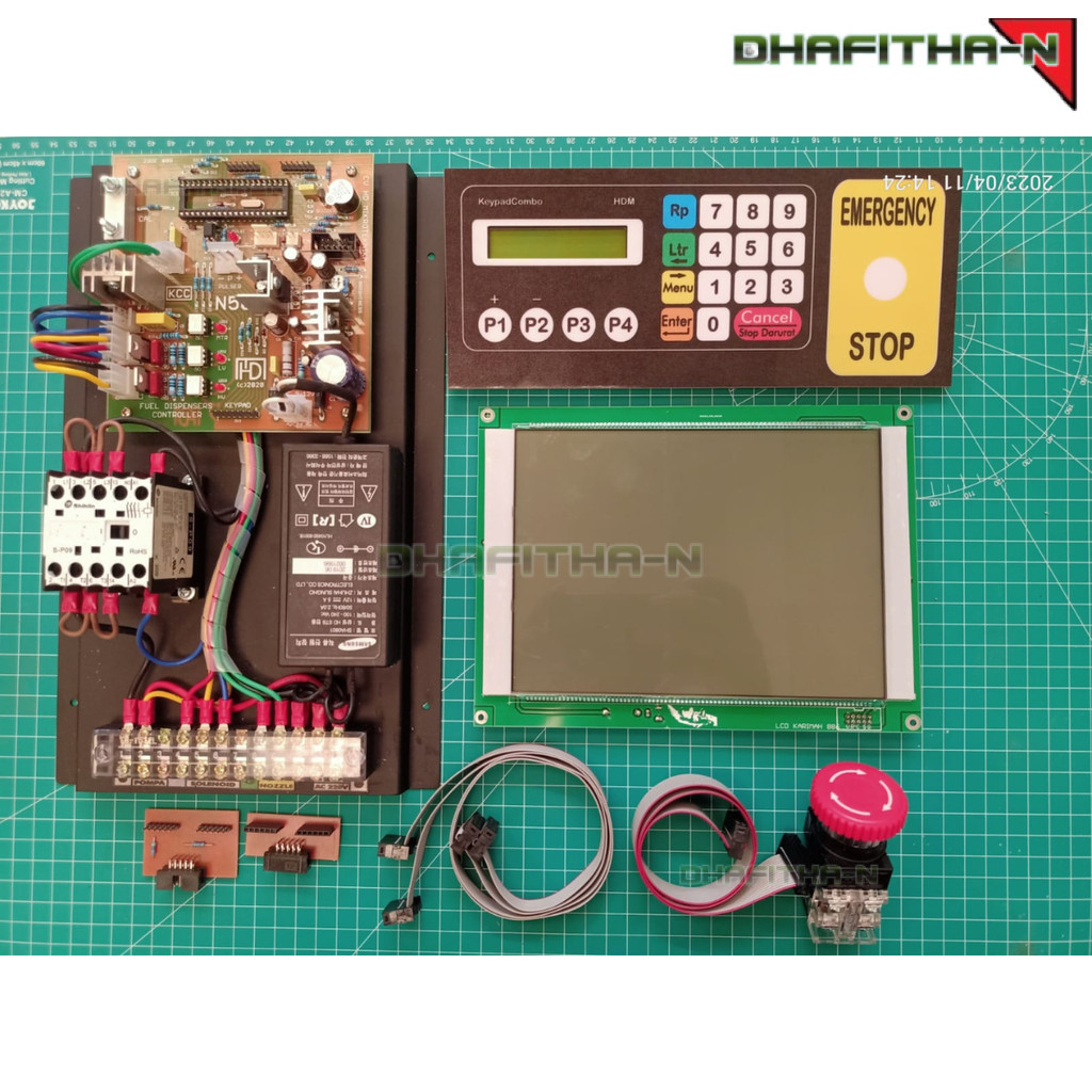 Jual SET CPU POM MINI HDM N50 PERTAMINI LAYAR DISPLAY LCD Lengkap ...