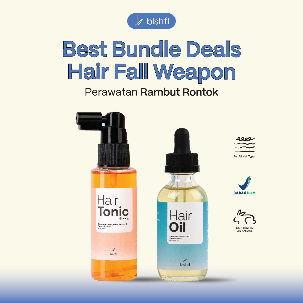 Jual BLSHFL Hair Fall Weapon (Hair Oil & Hair Tonic) | Shopee Indonesia