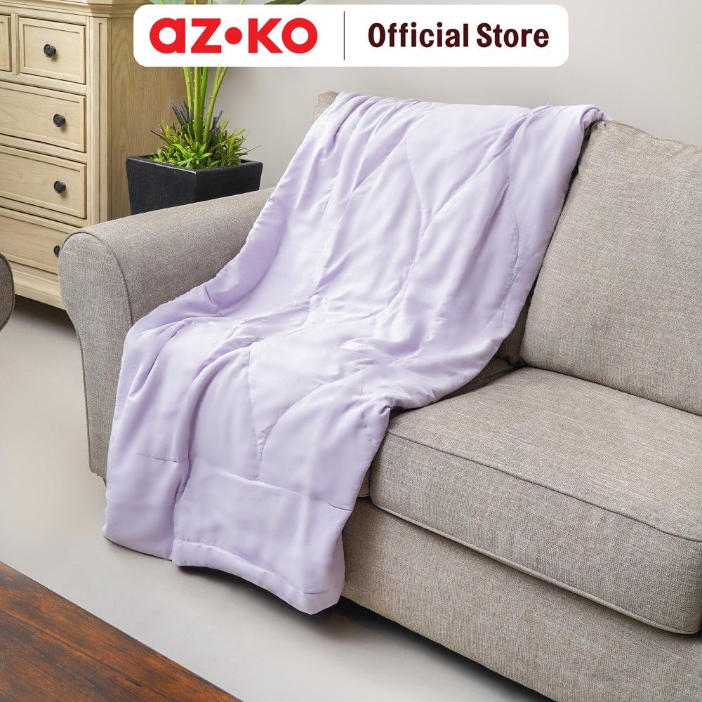 Jual AZKO Sleeplite 150x200 Cm Selimut Polyester Summer Solid - Ungu ...