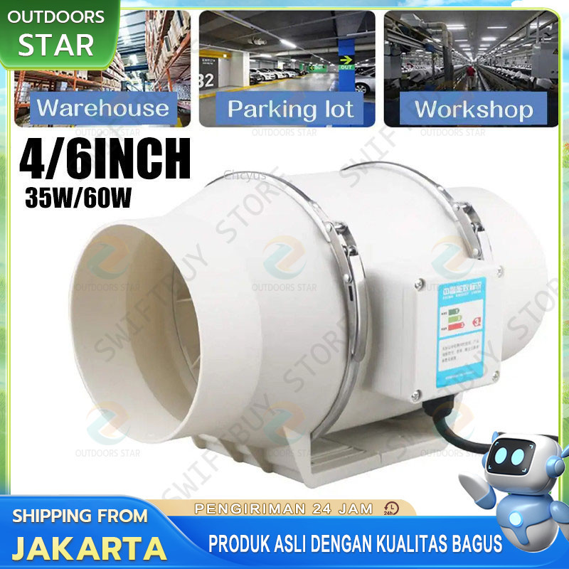 Jual blower dapur penghisap asap dapur 4" 6" 8" 220V Blower Hisap Untuk ...