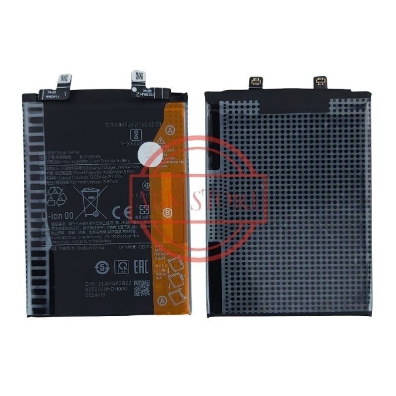Jual BATERAI BATTERY XIAOMI BP4K FOR REDMI NOTE 12 PRO 5G - POCO X5 PRO ...
