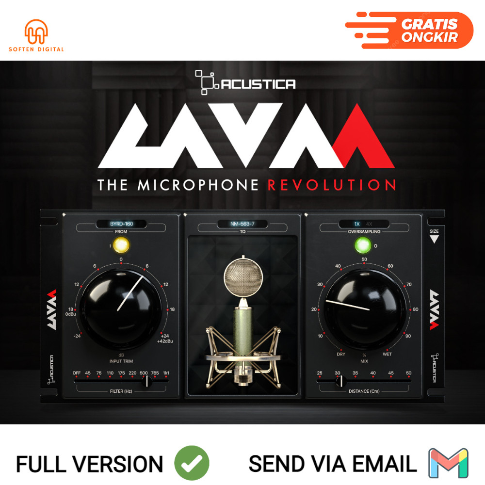 Jual Acustica Audio - Lava VST Plugin Accurately recreates the tones of ...