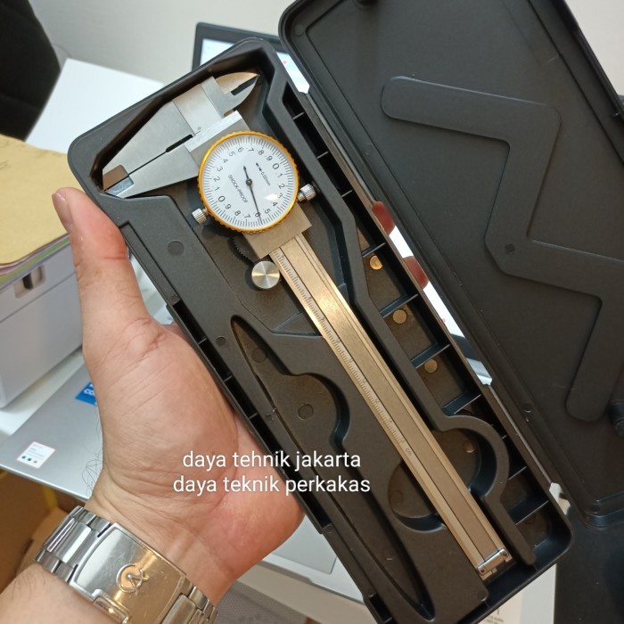 Jual sigmat dial 6" 0.02 / vernier caliper dial 150mm / jangka Sorong ...