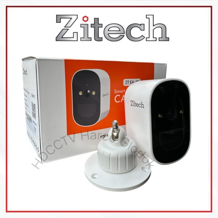 Jual Baterai Kamera ZITECH WifI Camera 4MP Dual Light Battery Camera ZT-EA-4D Full-color Night ...