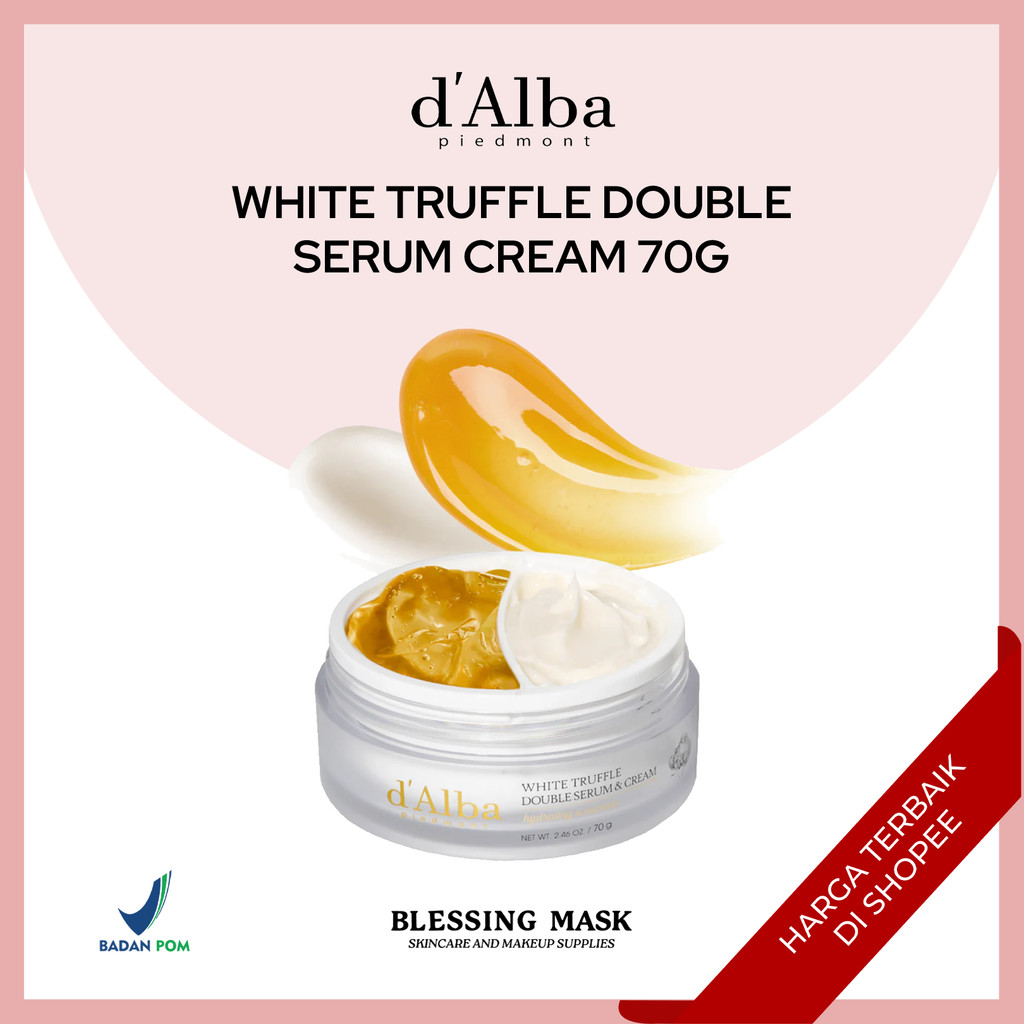 Jual d'Alba White Truffle Double Serum & Cream - 70g Dalba | Shopee Indonesia
