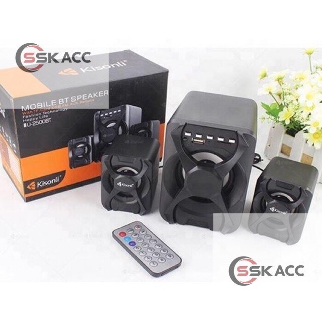 Jual SPEAKER KISONLI U2500 (2.1) BLUETOOTH DISTRIBUTORACC-KOMPUTER ...