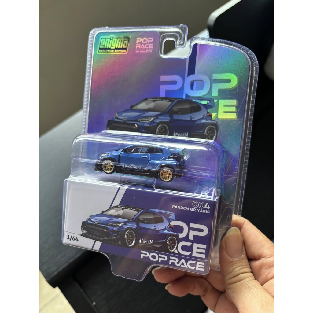 Jual Chase Pandem GR Yaris Metallic Blue Pop Race x Enigma 004 | Shopee Indonesia