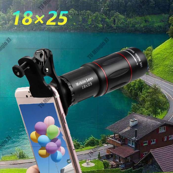 Jual 18X Handphone HD Lensa Kamera Zoom Cam Lensa Tele Tele Zoom Lens ...