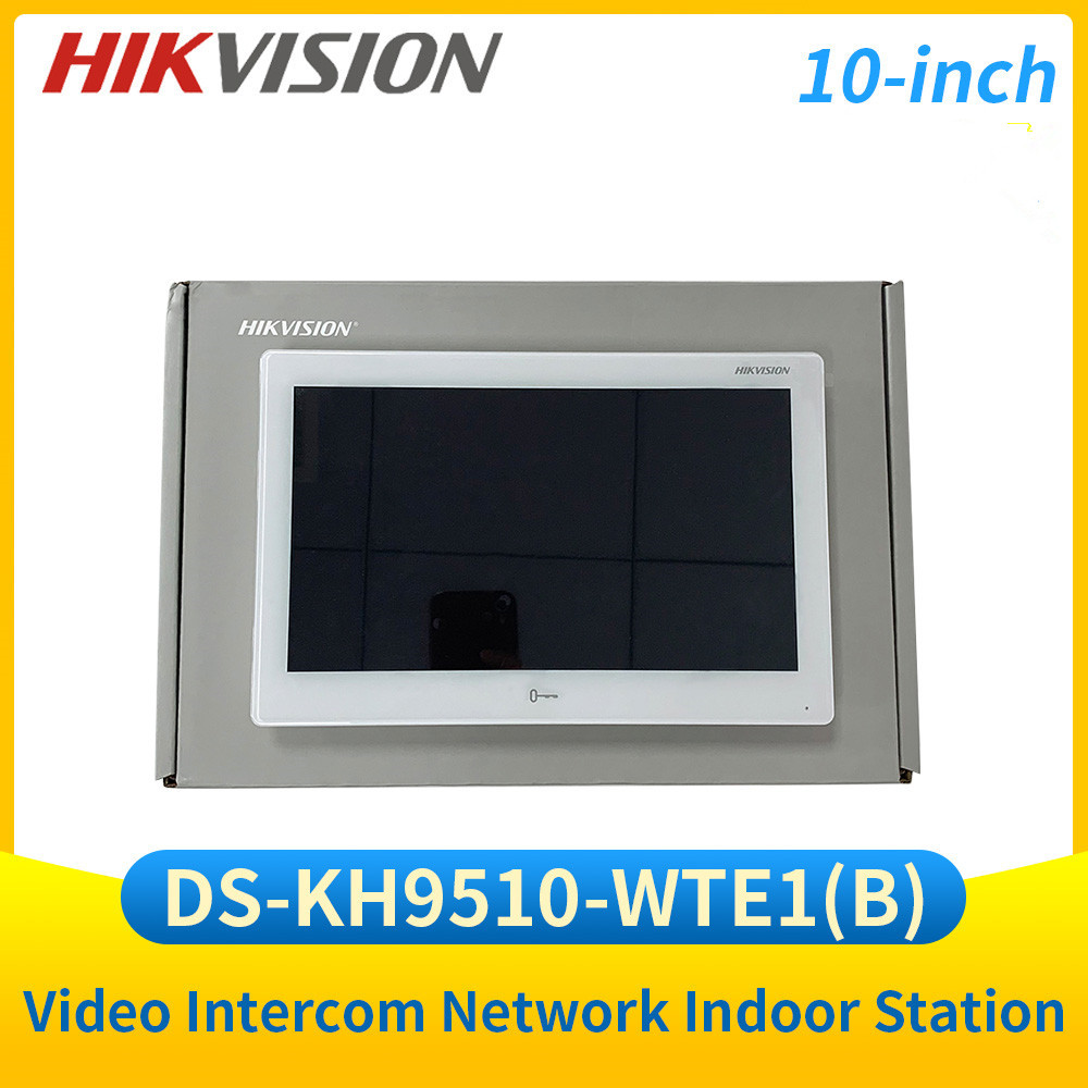 Jual Hikvision DS-KH9510-WTE1(B) 10-inch Indoor Monitor POE IP Video ...