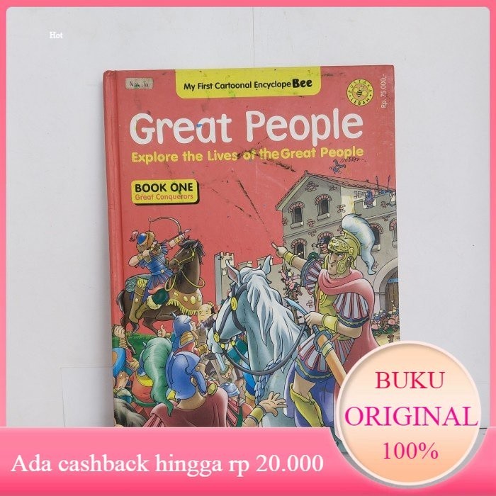 Jual Buku Certa Anak GREAT PEOPLE Book One Hard Cover Original Bekas ...