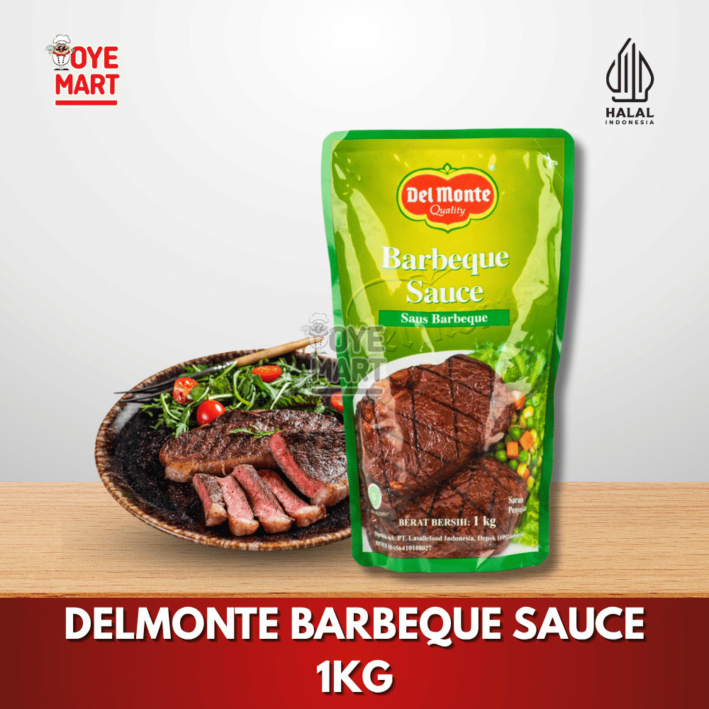 Jual DELMONTE BARBEQUE SAUCE 1KG HARGA PROMO/SAUS BARBEQUE DEL MONTE | Shopee Indonesia