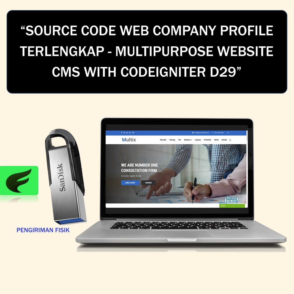 Jual SOURCE CODE WEB COMPANY PROFILE TERLENGKAP - MULTIPURPOSE WEBSITE CMS WITH CODEIGNITER D29 ...