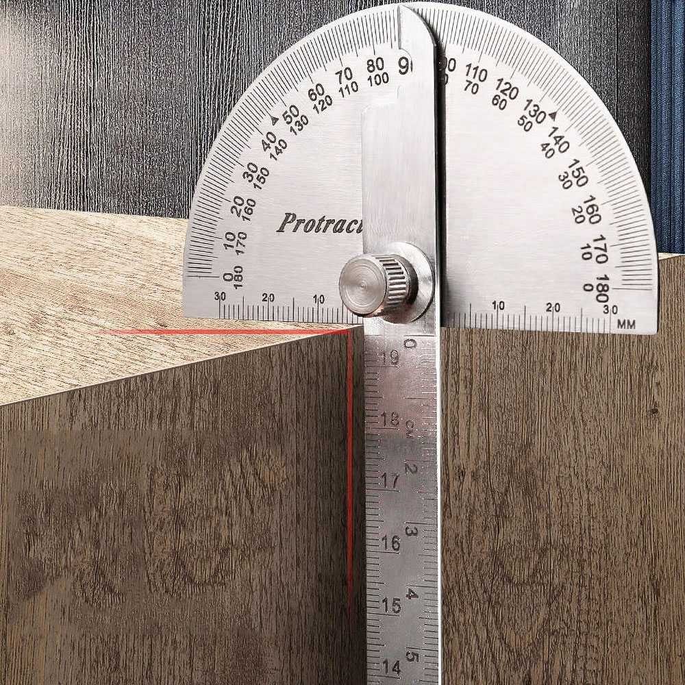 Jual Penggaris Busur Derajat Measuring 14.5cm 180 Derajat / Penggaris ...