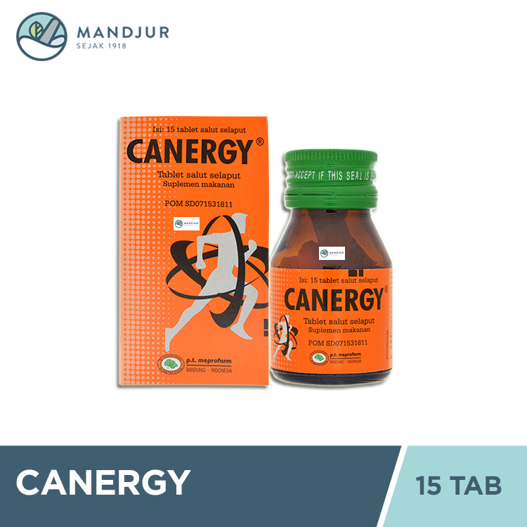Jual Canergy 15 Tablet - Suplemen Pendamping Diet / Suplemen Fitnes ...