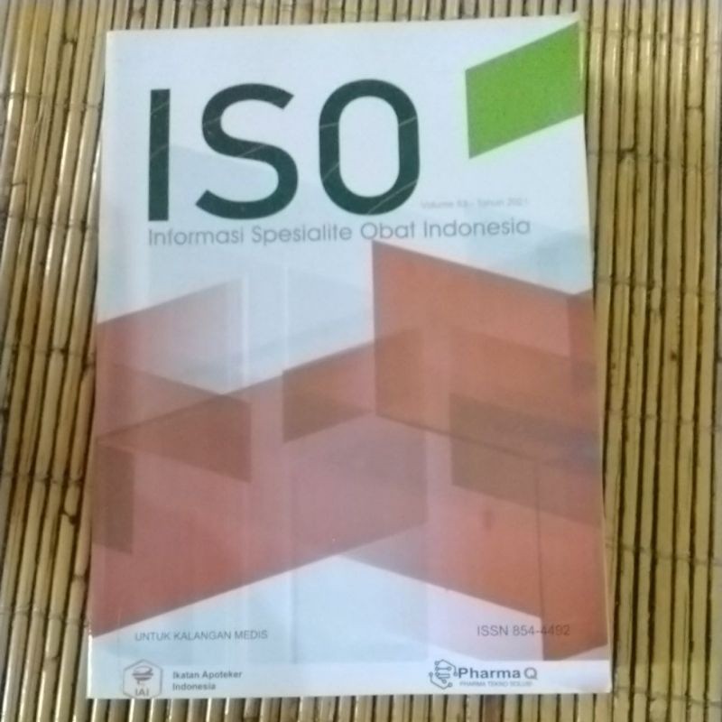 Jual Buku ISO Informasi Spesialite Obat Indonesia Vol.53 Tahun 2021 ...