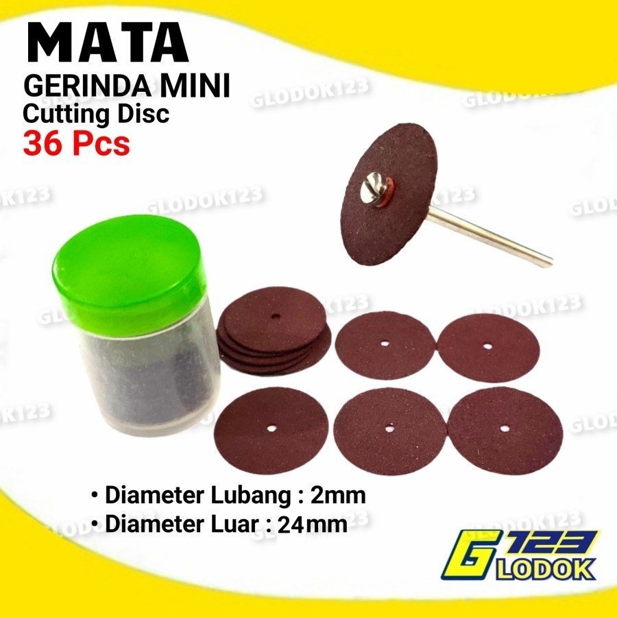 Jual Mata Gerinda Potong Resin Batu Besi Mini Grinder Cutting Disc ...