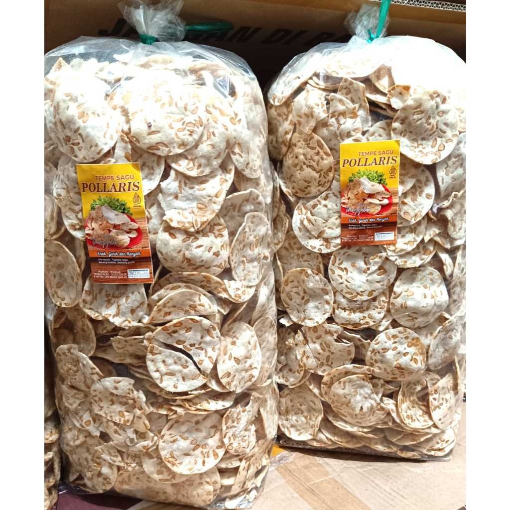 Jual Keripik Tempe Sagu Khas Trenggalek Kualitas Top Khusus Kemasan ½kg ...