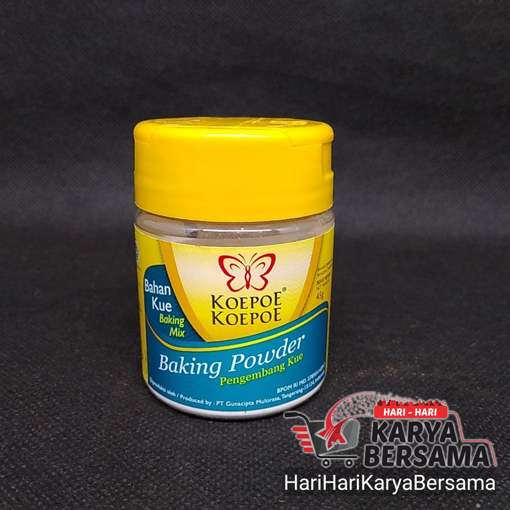 Jual BAHAN KUE KOEPOE KOEPOE BAKING POWDER 45GR | Shopee Indonesia