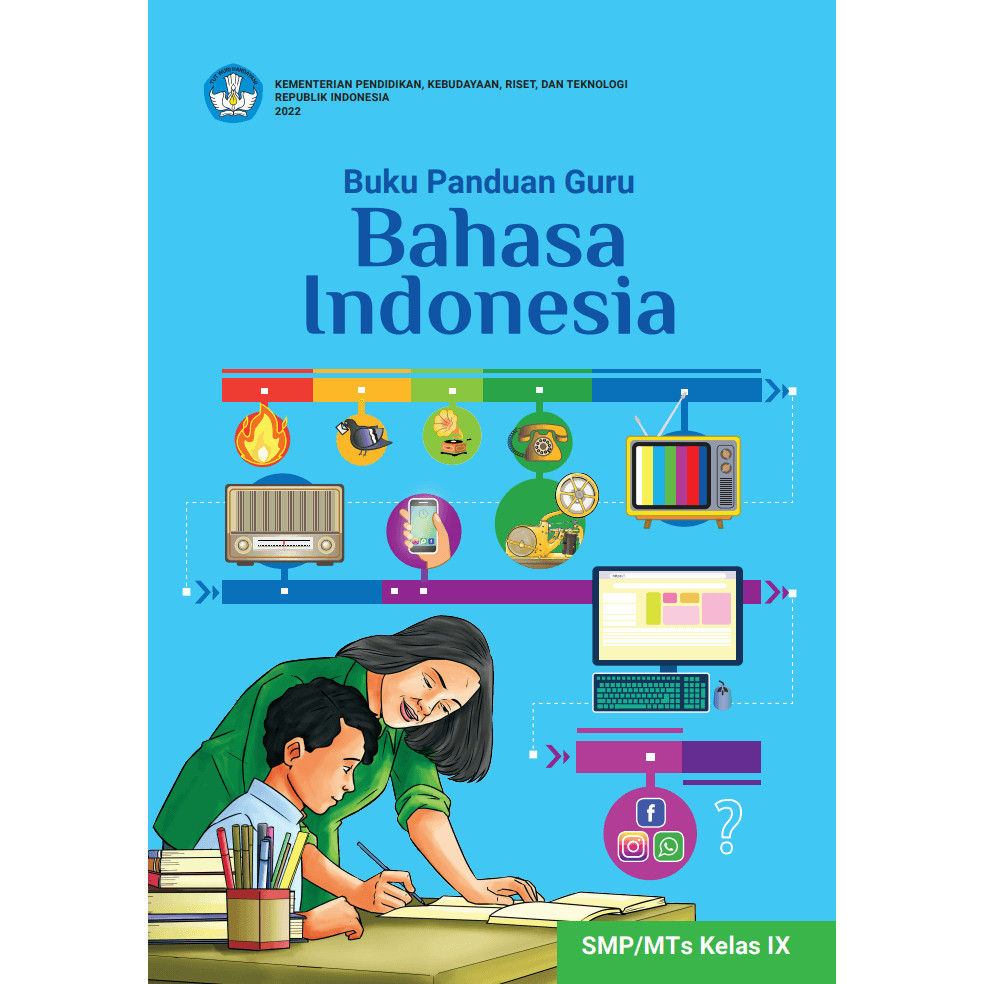 Jual Buku Panduan Guru Bahasa Indonesia untuk SMP/MTs Kelas IX | Shopee Indonesia