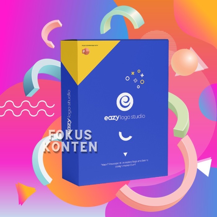 Jual Easy Logo Studio - PPT Template - Digital Konten | Shopee Indonesia