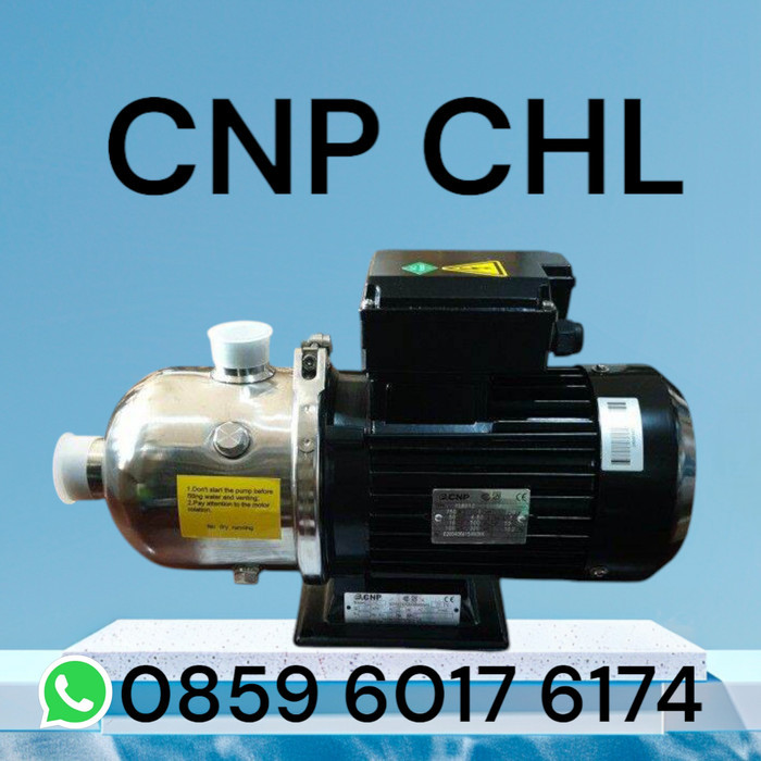 Jual Pompa Booster Pendorong CNP CHL 4-20 Stainlees Steel Horizontal ...
