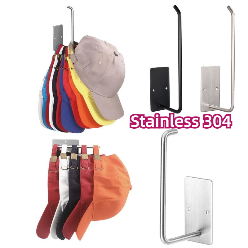 Jual Stainless 304 Cantolan Topi Dinding Gantungan Tempel - Rak Gantung ...