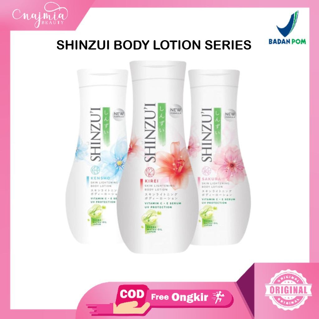 Jual Najmia 2 - Shinzu'I Skin Lightening Body Lotion Shinzui Lotion ...
