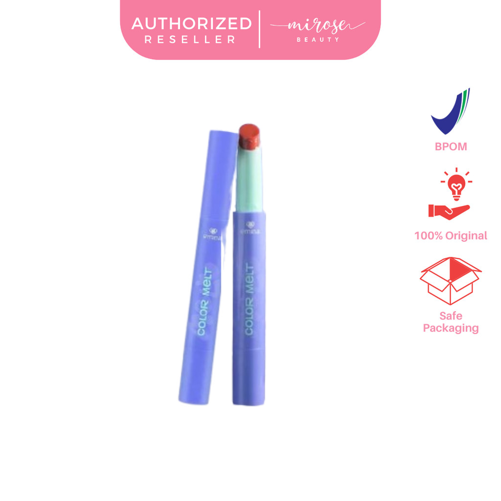 Jual NEW! Emina Hyalupeptide Color Melt Balm - Tinted Lip Balm ...