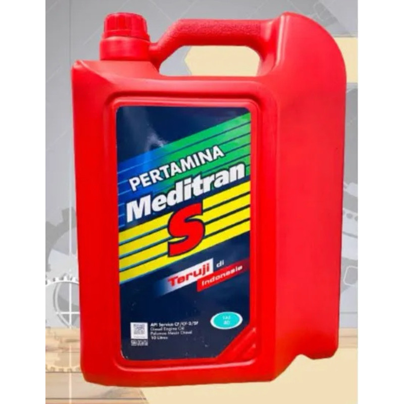 Jual OLI MESIN MEDITRAN SAE 40 10LITER | Shopee Indonesia