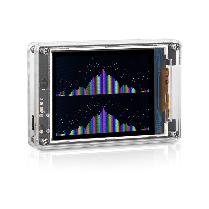 Jual Audio MIC+LINE Sound Level Home Decor Digital Clock Meter Music ...