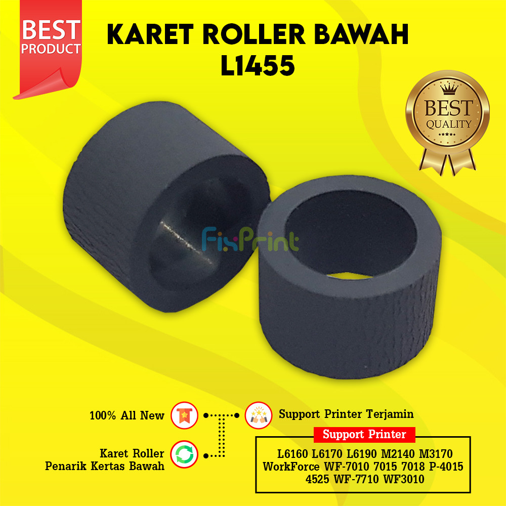 Jual Pick Up Roller Karet Epson L6160 L6170 L6190 M2140 M3170 WF7611 WF ...