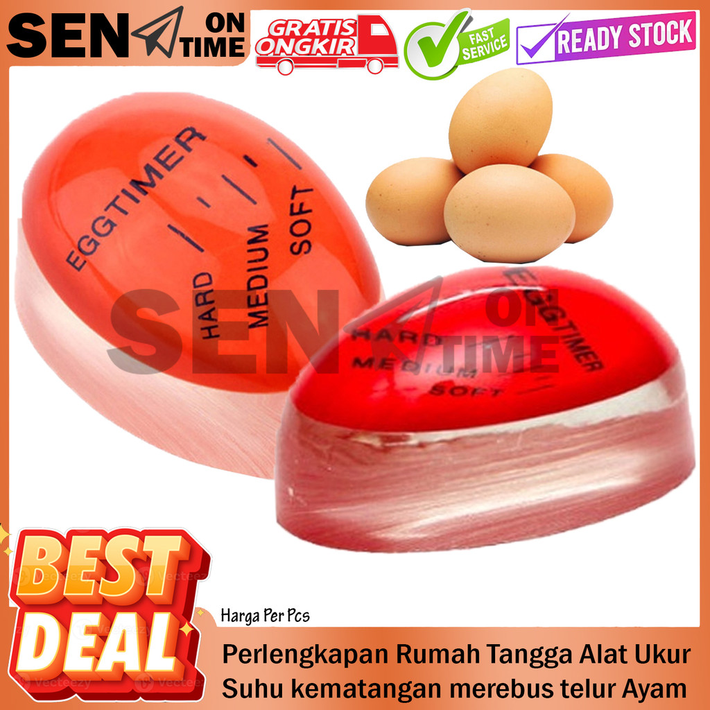 Jual Alat Pemasak Pengukur Cooking Soft Medium Hard Boileg Perlengkapan Peralatan Rumah Tangga ...