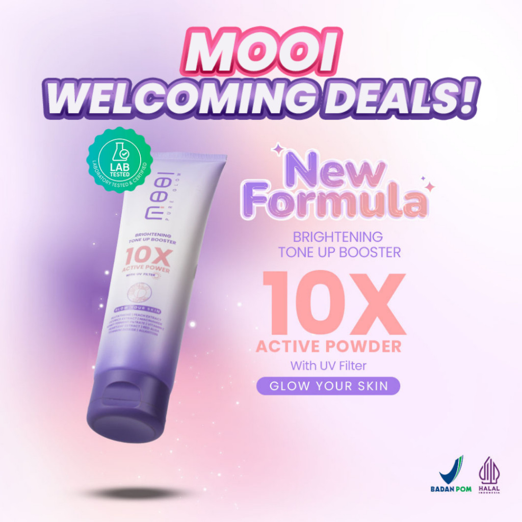 Jual MOOI Brightening Tone Up Booster Body Lotion NEW FORMULA | Shopee ...