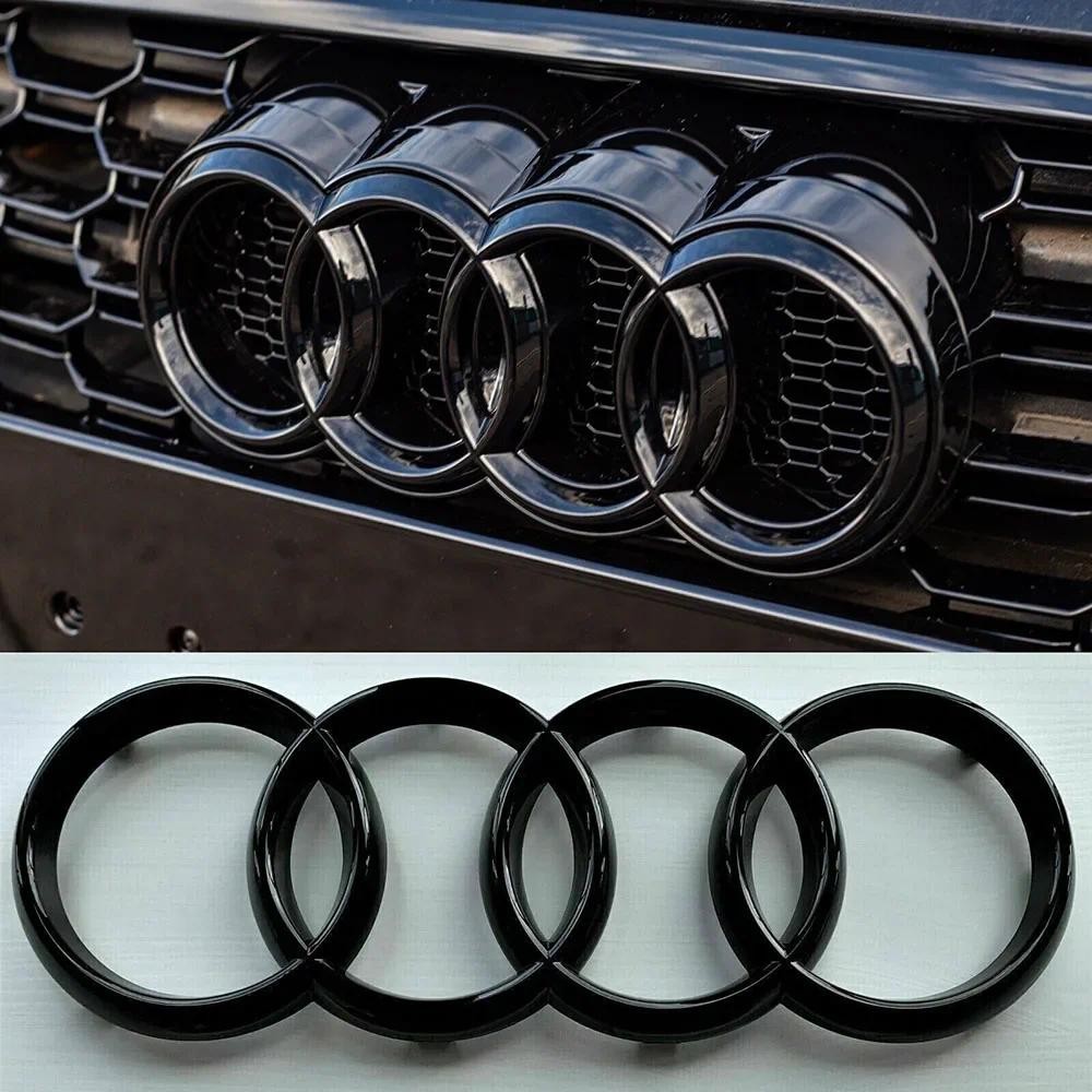 Jual 4 Ring ABS Car Hood Front Bonnet Grill Rear Trunk Emblem Logo ...