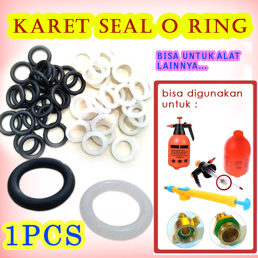 Jual Karet Seal O RING Pompa Semprotan Tanaman Sambung Keran Selang Cegah Bocor | Shopee Indonesia