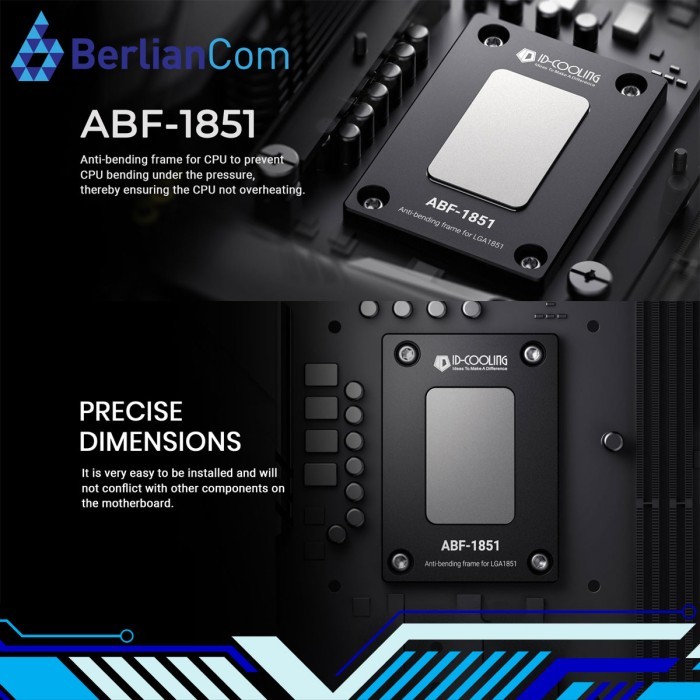 Jual ID-COOLING ABF-1851 CPU Anti Bending Frame Correction LGA1851 ...