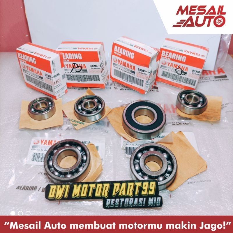 Jual LAKER BEARING RASIO SET MIO M3 Z SOUL GT X RIDE FINO F1 125 ...