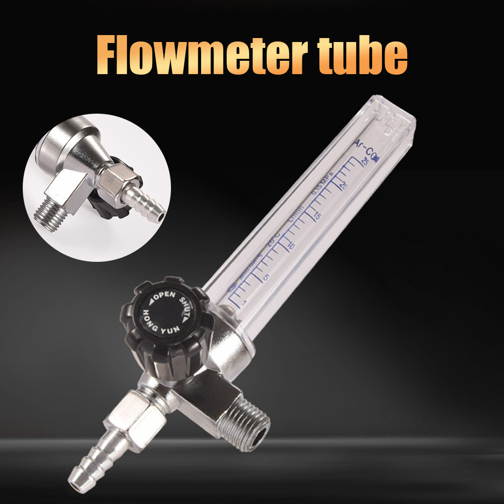Jual 0-25Mpa Flowmeter Argon Karbon Dioksida Flow Meter Argon CO2 Untuk ...