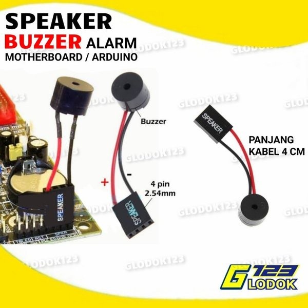 Jual Speaker Motherboard Arduino Buzzer Alarm Komputer PC BIOS Beep Codes - 10pc | Shopee Indonesia