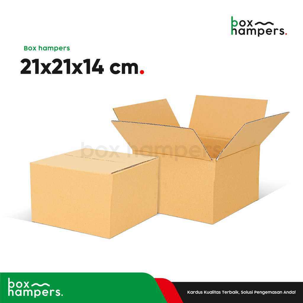 Jual Box 21x21x14 ( BB ) kardus/kemasan/box/karton/normalbox/a1 ...