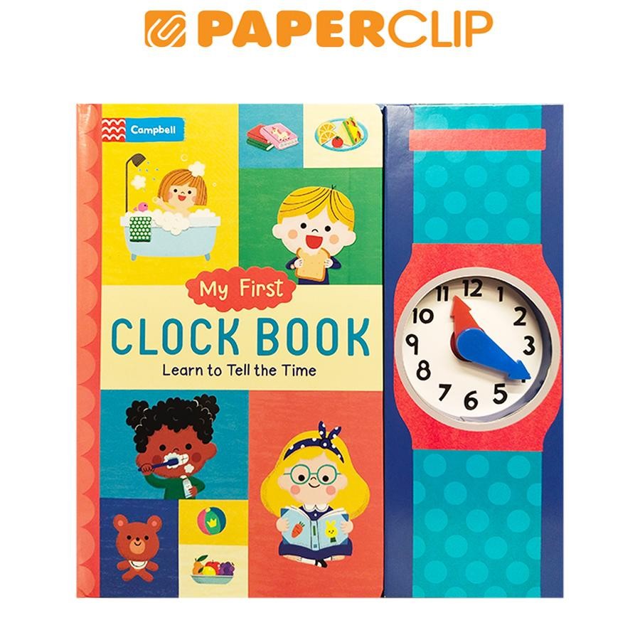 Jual MY FIRST CLOCK BOOK - LEARN TO TELL THE TIME | Shopee Indonesia