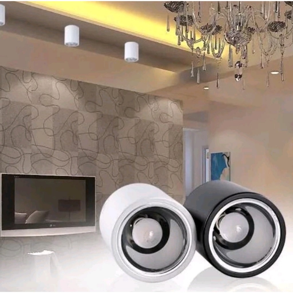 Jual Downlight / Sarang Lampu OUTBOW 3,5 Inch / 4 Inch Hitam / Putih ...