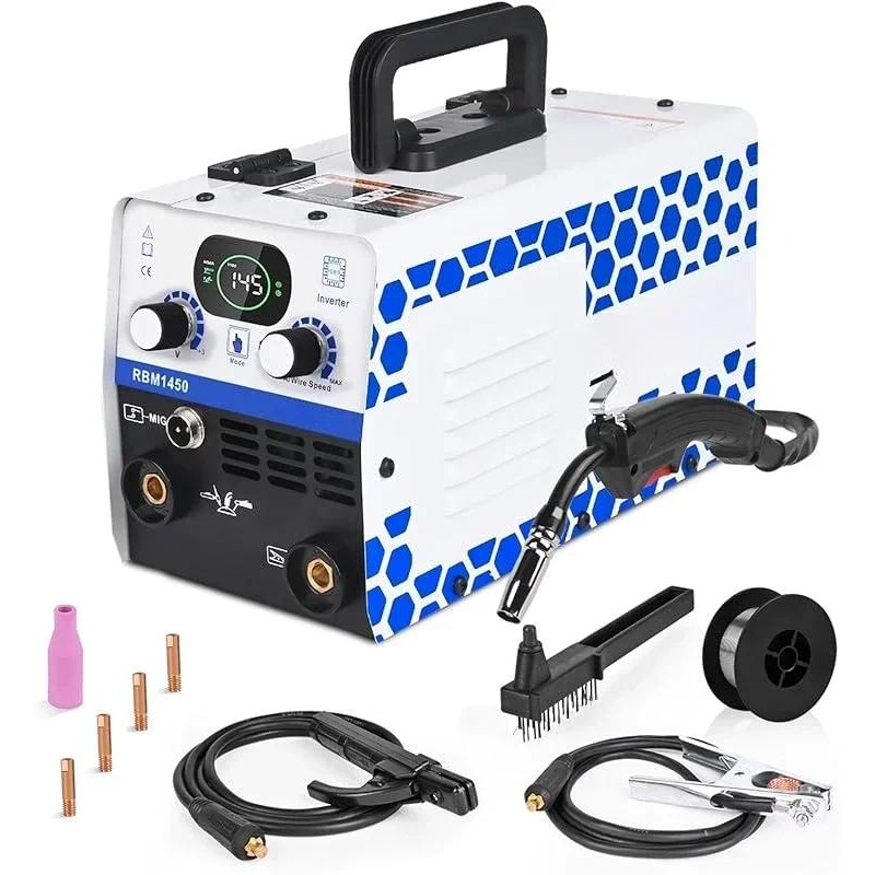 Jual 200Amp MIG Welder 120V 240V 5 in 1 Welding Machine, Multiprocess ...