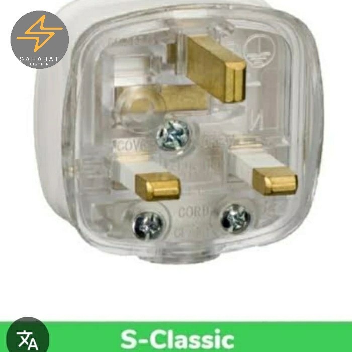 Jual SCHNEIDER STEKER AC KAKI 3 EP13 | Shopee Indonesia