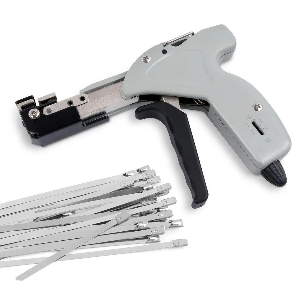 Jual Stainless Steel Cable Tie Tighten Tension and Cut with Tool with ...