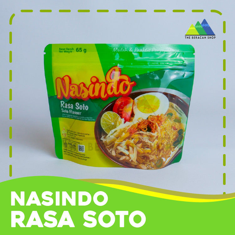 Jual Nasindo Nasi Instan Berbumbu Siap Makan | Shopee Indonesia