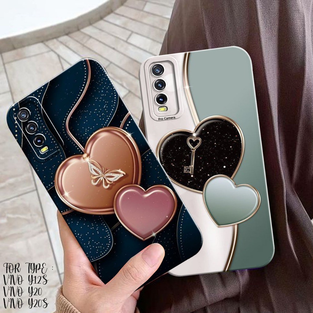 Jual Softcase Vivo Y12s/Y20/Y20s/Y20i/Y20G Motif Lovely Aesthetic ...