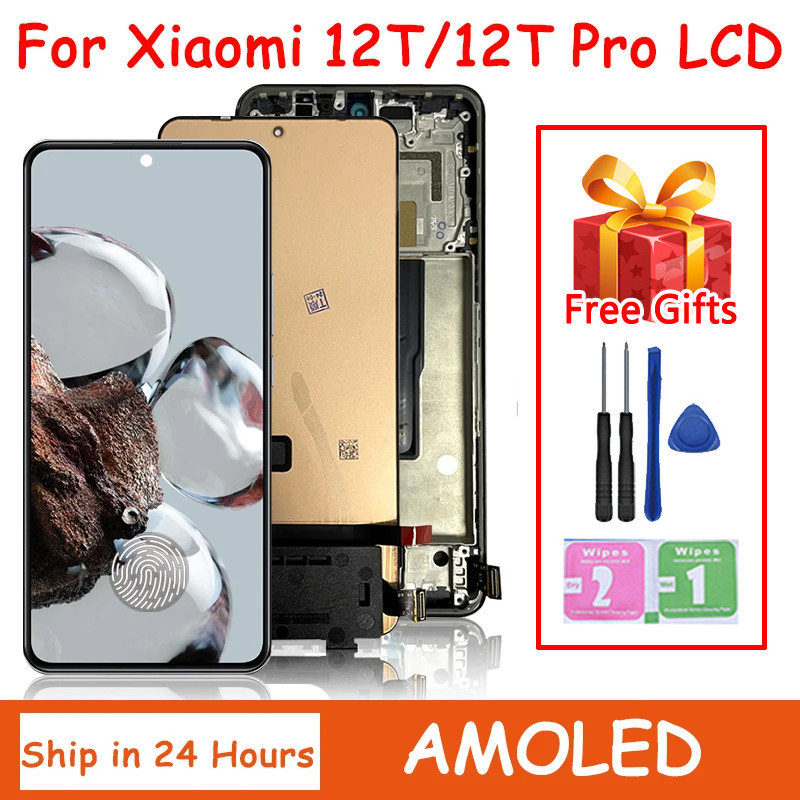 Jual 6.67'' AMOLED for Xiaomi 12T 12TPro LCD 22071212AG Display Touch ...