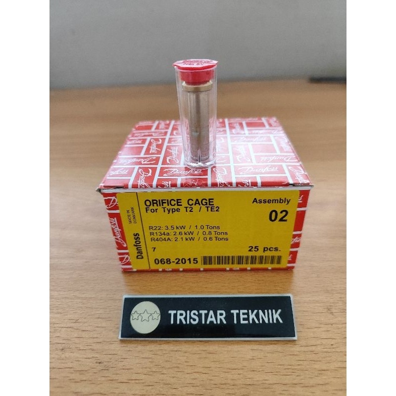 Jual Orifice 02 DANFOSS ORIFIS DANFOS NO.2 NO 2 NOZZLE NOZEL EKSPANSI ...